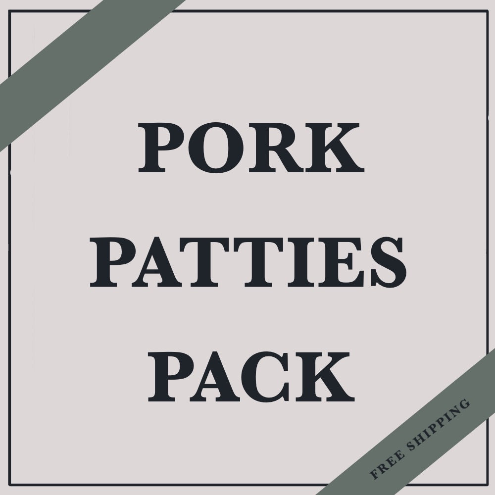 Pork Patties Pack – Sumner Point Beef